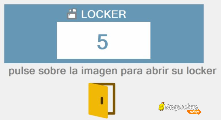 Instructions - Easy Lockers Málaga